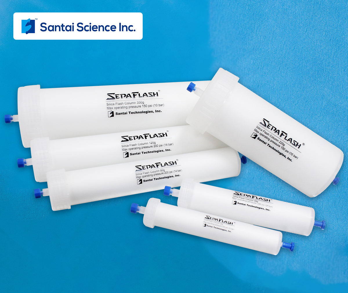 SepaFlash column -- Standard Series (from 4 g up to 10 kg) – Santai ...